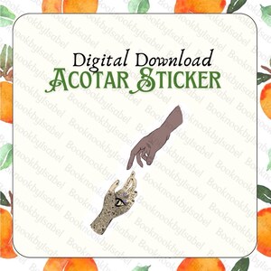 ACOTAR | ACOMAF | PNG | Zip | Sticker | Print and Cut | Cricut ...