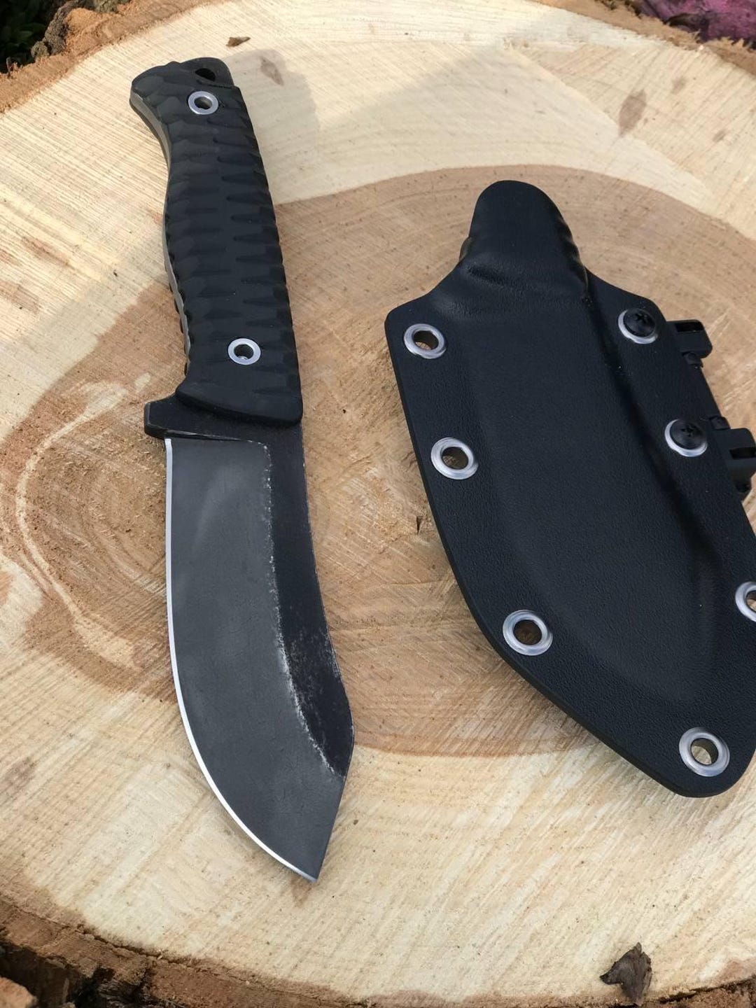 Knife Nessmuk Field Knife Tracking Woodland Survival Handmade Micarta ...
