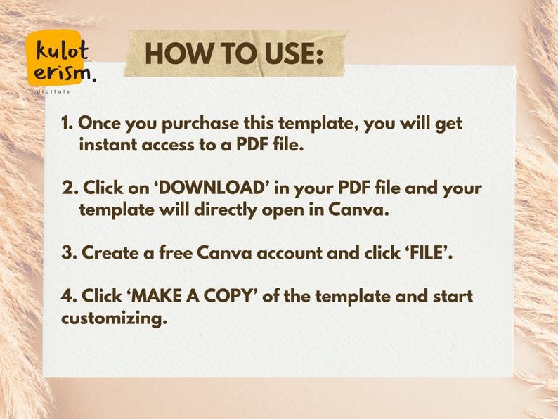 CANVA Editable Email Signature Template - Etsy