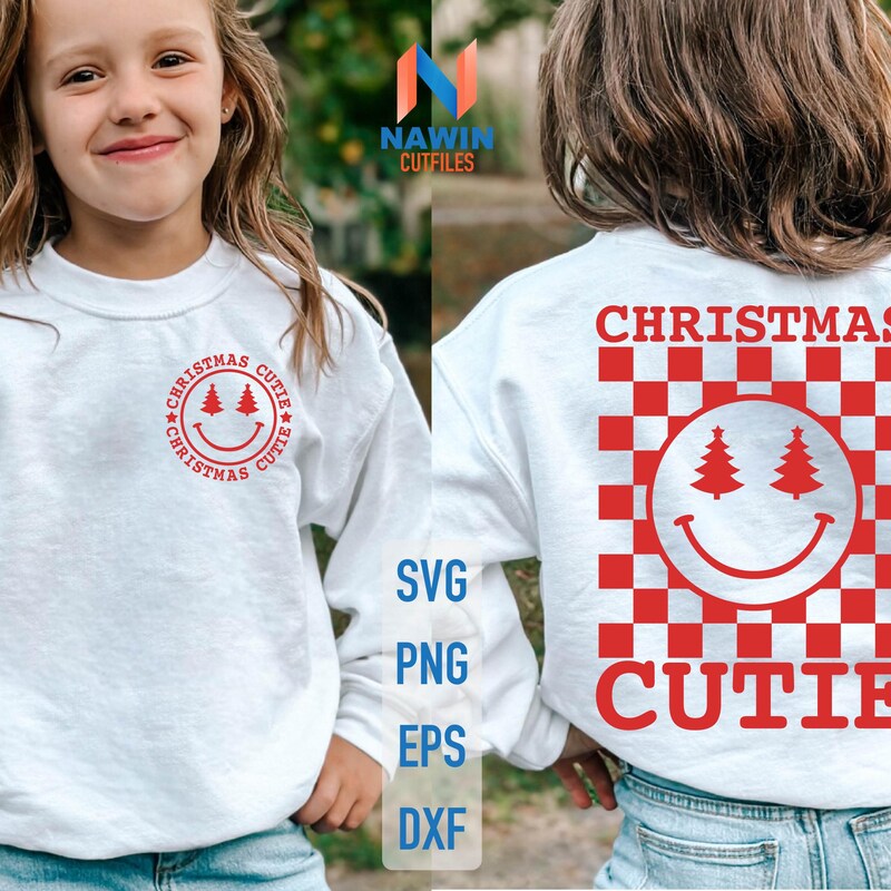 Kids Christmas Svg - Etsy