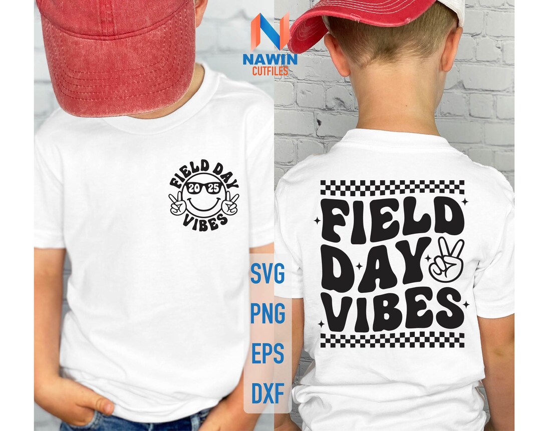 Field Day Vibes Svg, Field Day 2025 Svg, Field Trip Squad Svg, Field ...