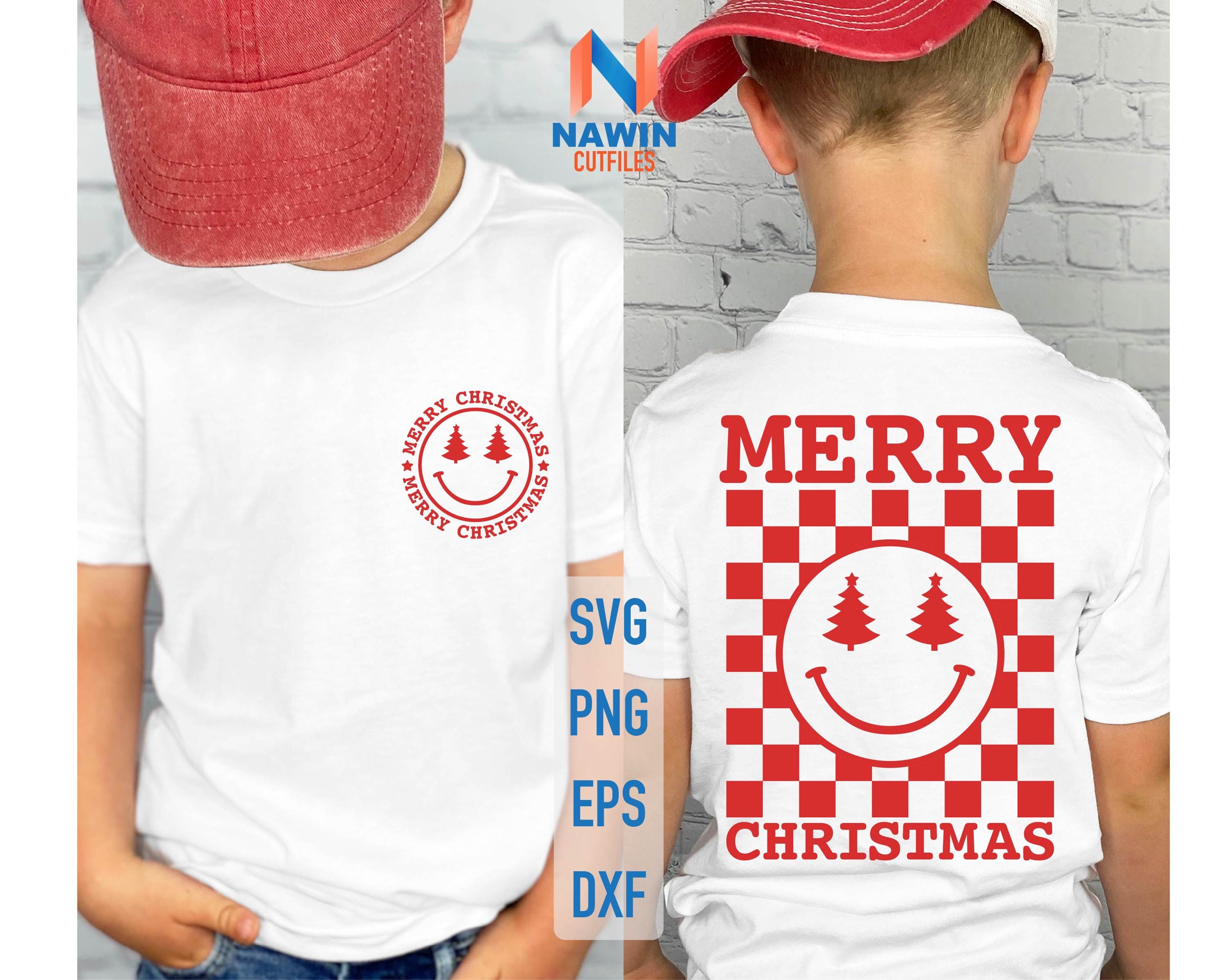 Funny Kids Christmas SVG: Merry Christmas Toddler Boy Design (digital ...