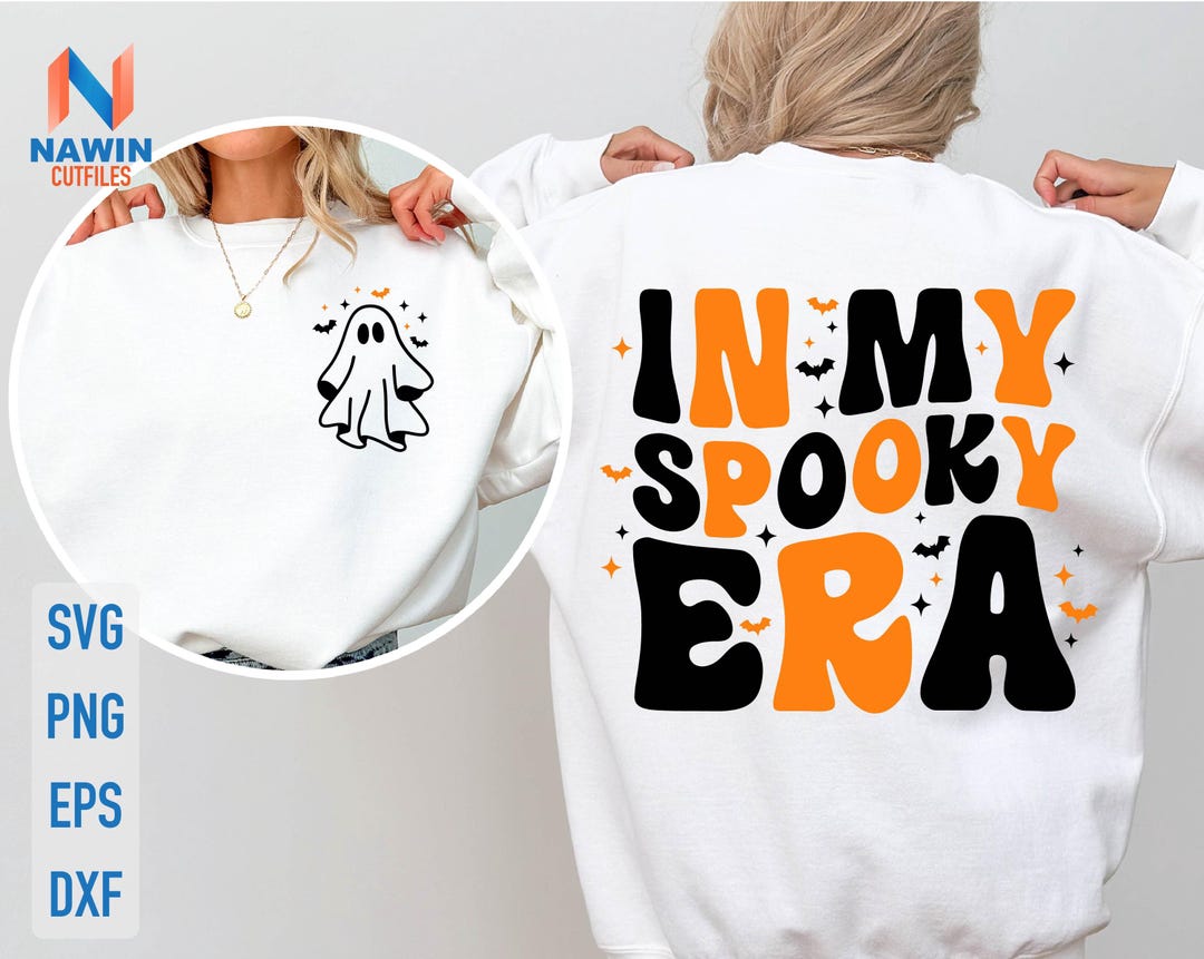In My Spooky Era Svg, Spooky Era Svg, Spooky Season Svg, Halloween Mom ...