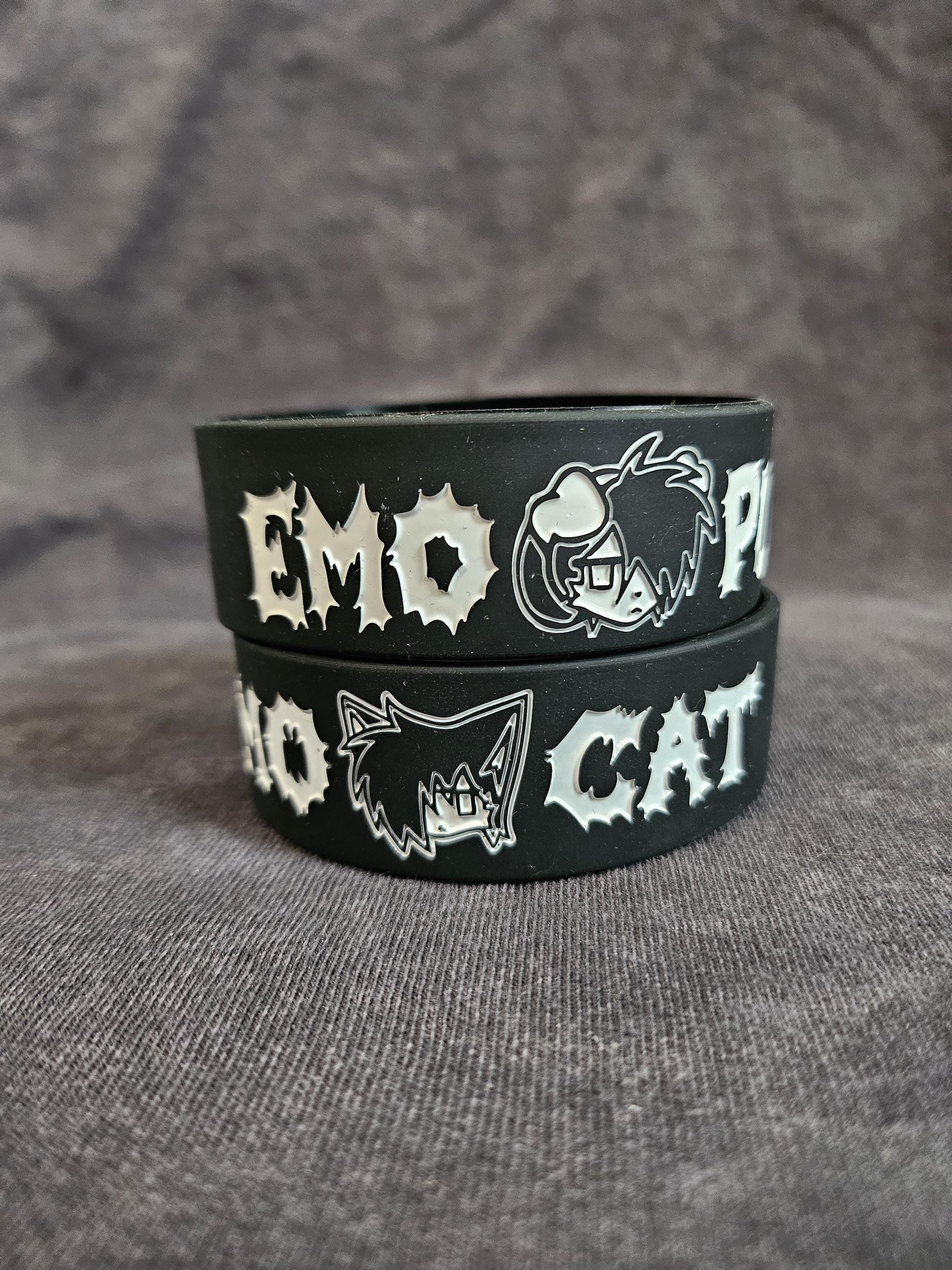 Emo Cat/pup Wristbands - Etsy