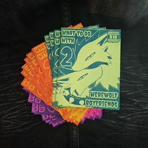 What to Do With 2 Werewolf Boyfriends (+18) - Etsy