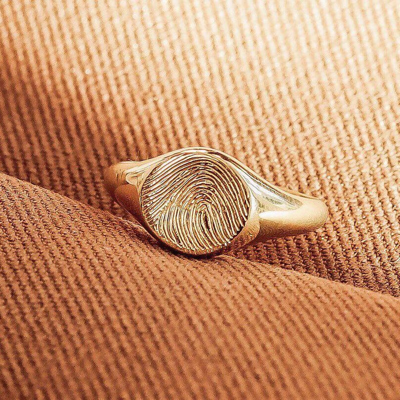 Fingerprint Ring - Etsy