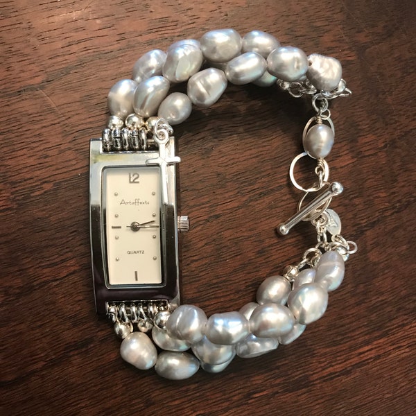 Pearl Watch - Etsy