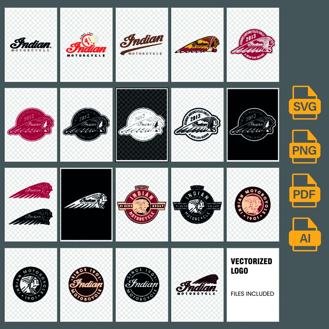 Indian Logo SVG PNG Sublimation - Etsy