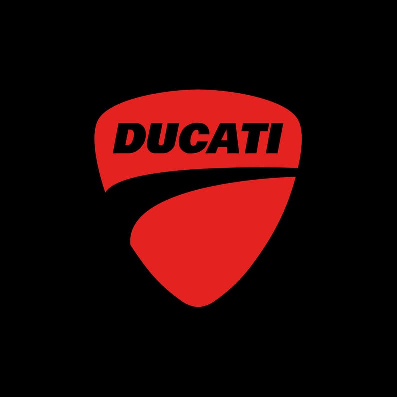 Vectorized Ducati Logo PNG SVG PDF Illustrator - Etsy