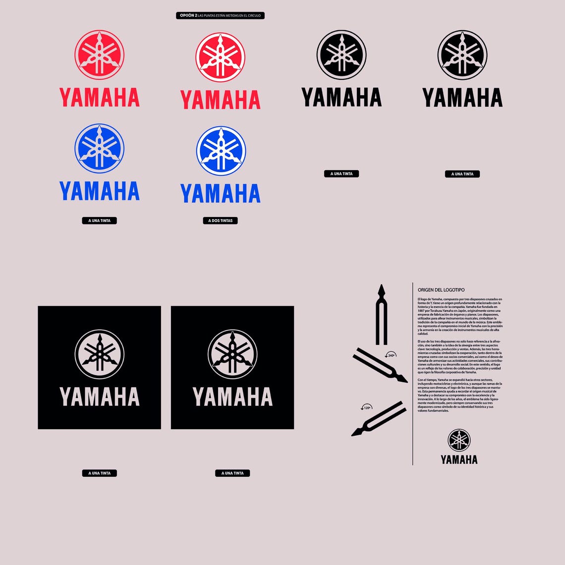 Vectorized Yamaha Logo SVG PNG - Etsy