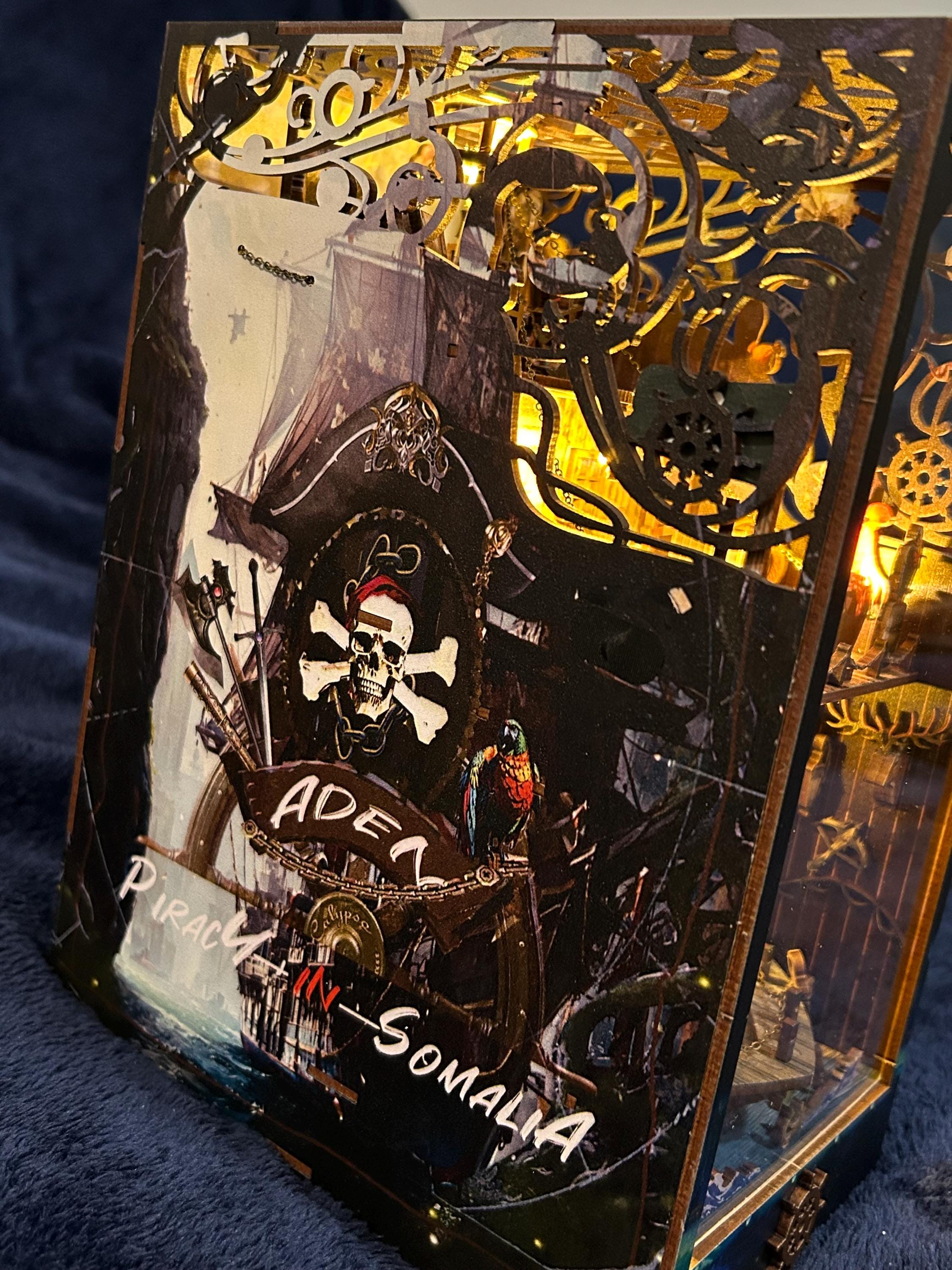 Pirate Ship Book Nook - Etsy