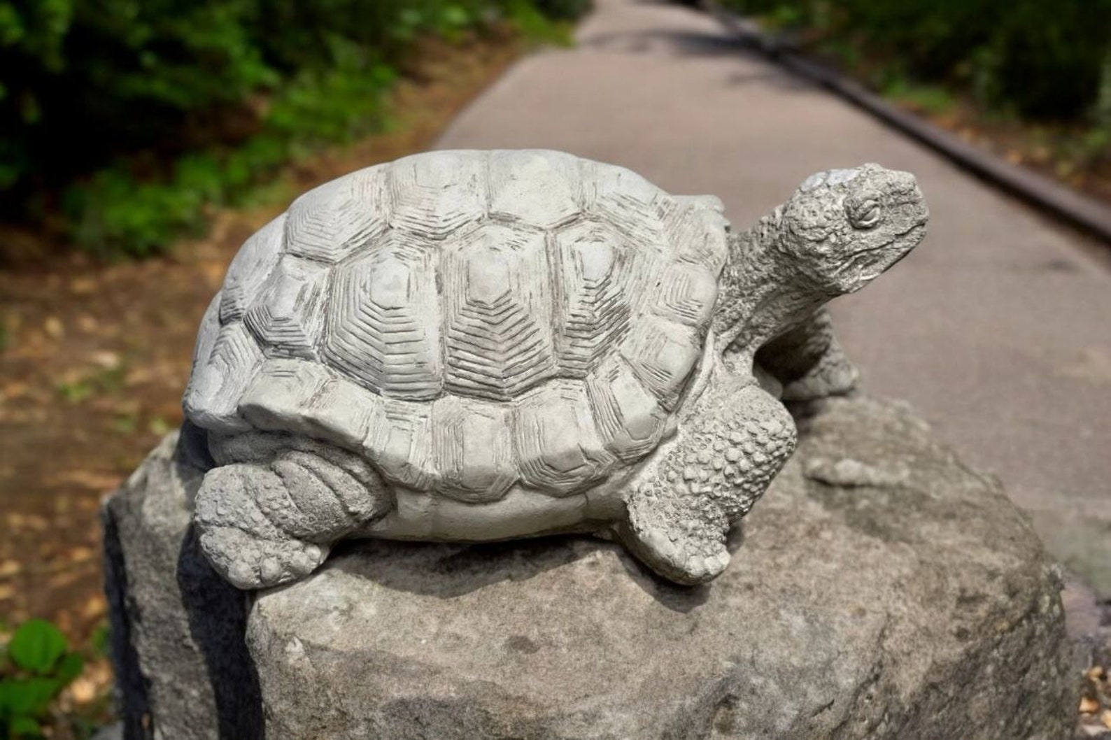 Life Size Turtle Statue Concrete Animal Garden Sculpture Outdoor ...