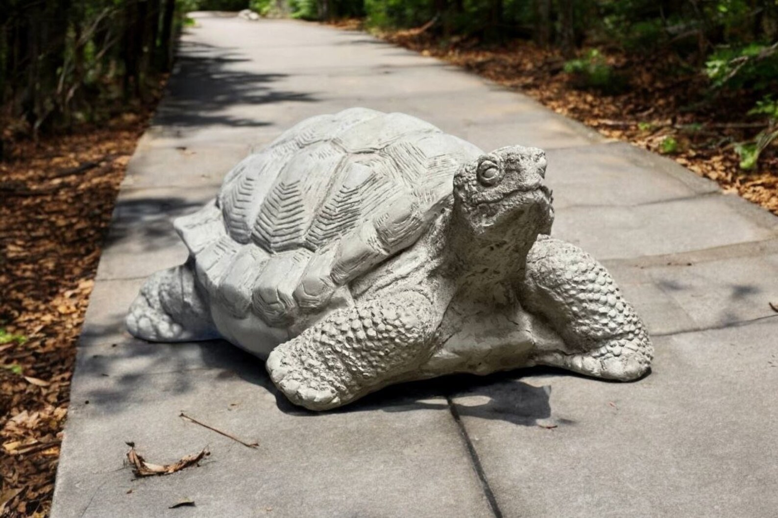 Life Size Turtle Statue Concrete Animal Garden Sculpture Outdoor ...