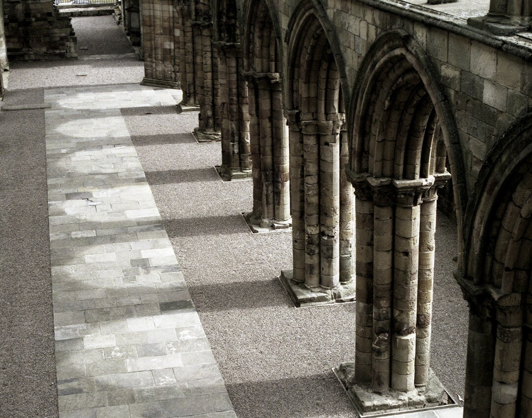 Jedburgh Abbey Print: Scotland Stone Church Fine Art (8x10 in 11x14 Mat ...