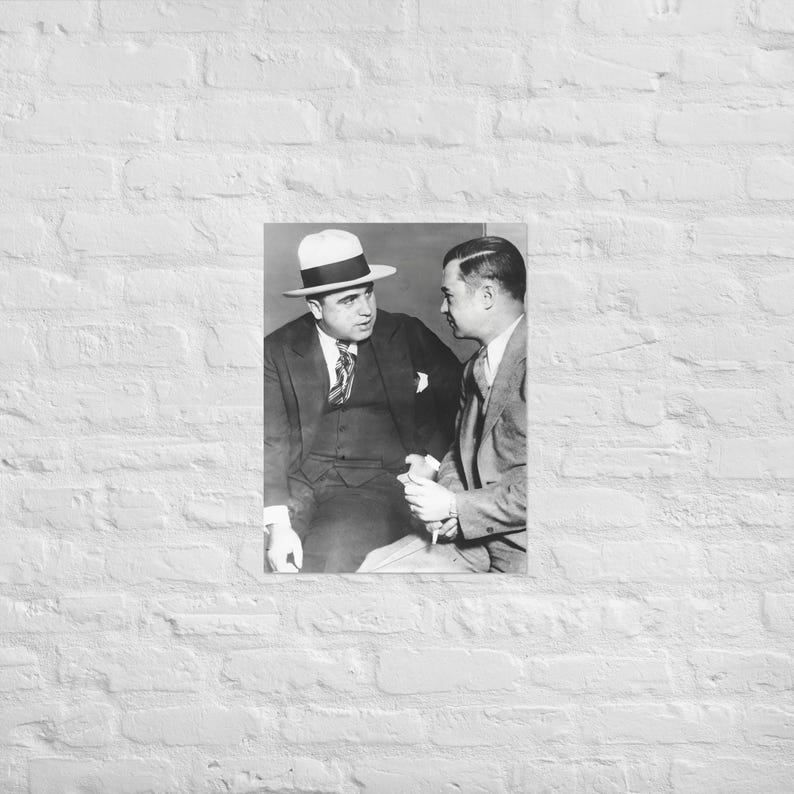 1929 Al Capone Poster Prohibition Era Mobster Wall Art - Etsy