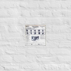 Baby Face Nelson Criminal Record Photo Vintage Print of Chicago Bank ...