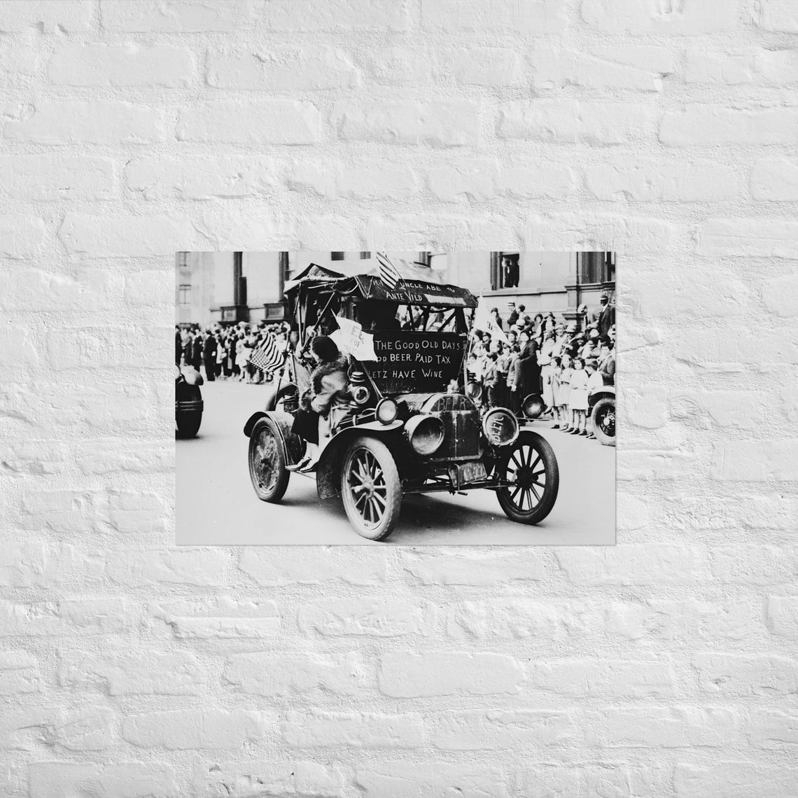 1930s Prohibition Repeal Car Photo Vintage Speakeasy & Brewery Print ...