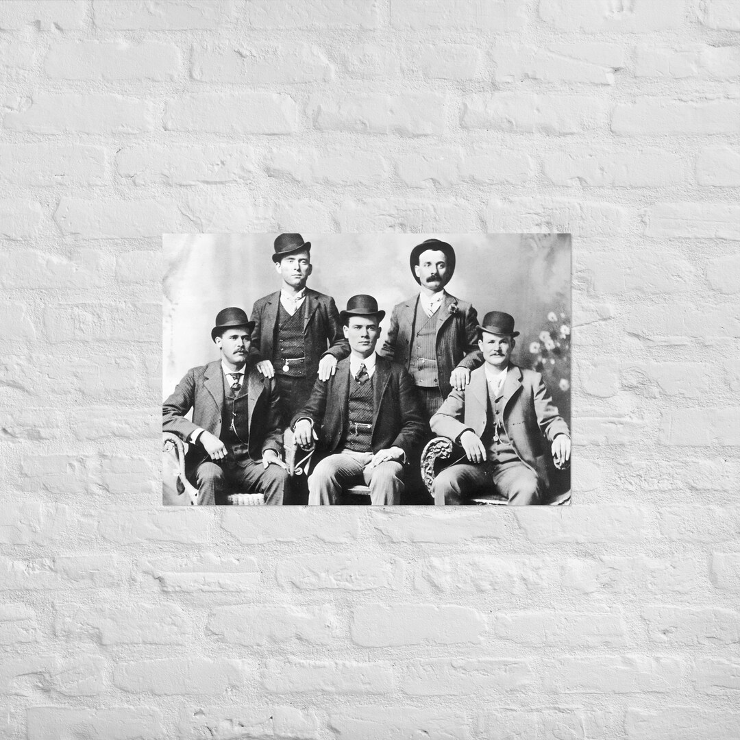 Butch Cassidy & Sundance Kid Wild Bunch Vintage Photo Western Country ...