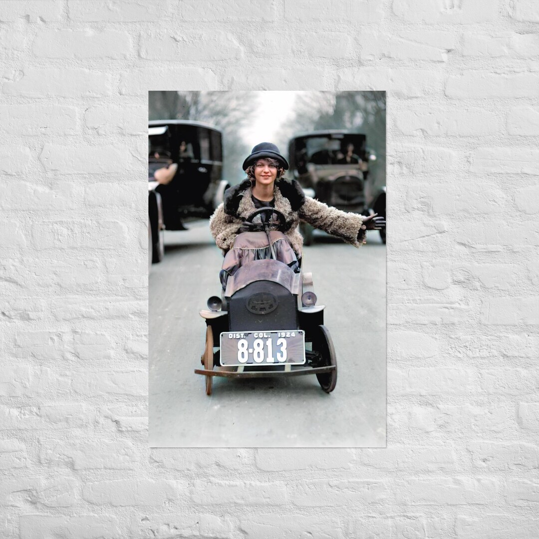 1920s Flapper Decor Prohibition Wall Art Vintage Pinup & Feminist Art ...