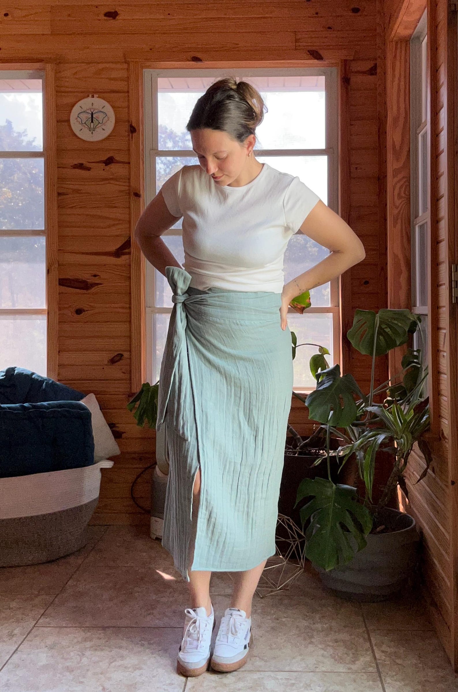 Juniper Wrap Skirt PDF Sewing Pattern | Size Inclusive 0-32 | Beginner ...