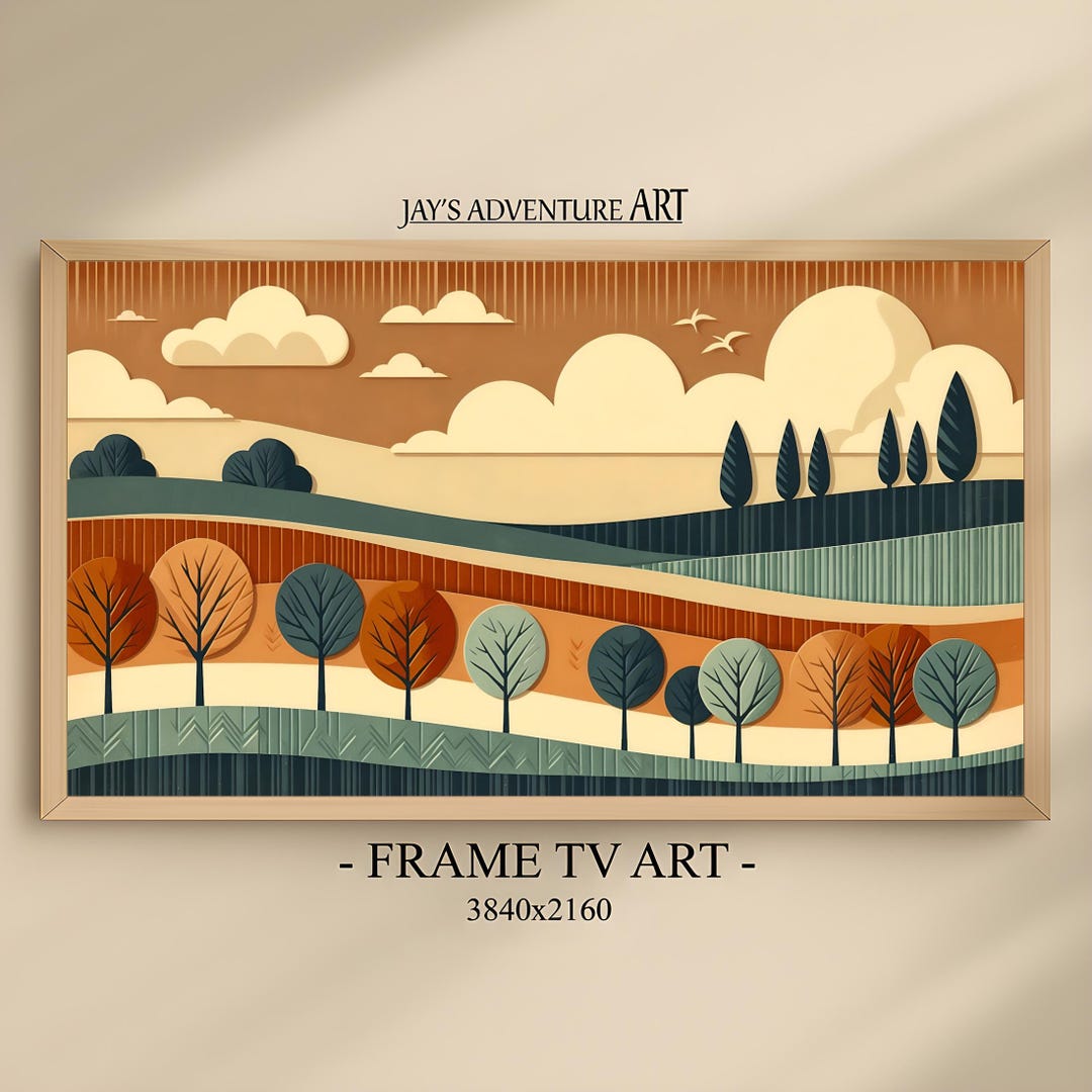 Samsung Frame TV Art - Papercut Art - 4K Abstract Frame TV Art - Smart ...