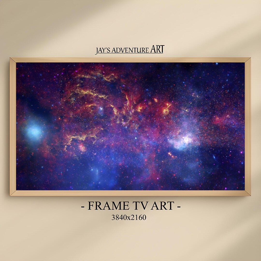 Samsung Frame TV Art - Night Sky Frame TV Art Abstract - Abstract Frame ...