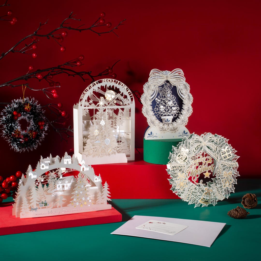 Pop up Winter Wonderland Nativity Christmas Card Christmas Card Gifts ...