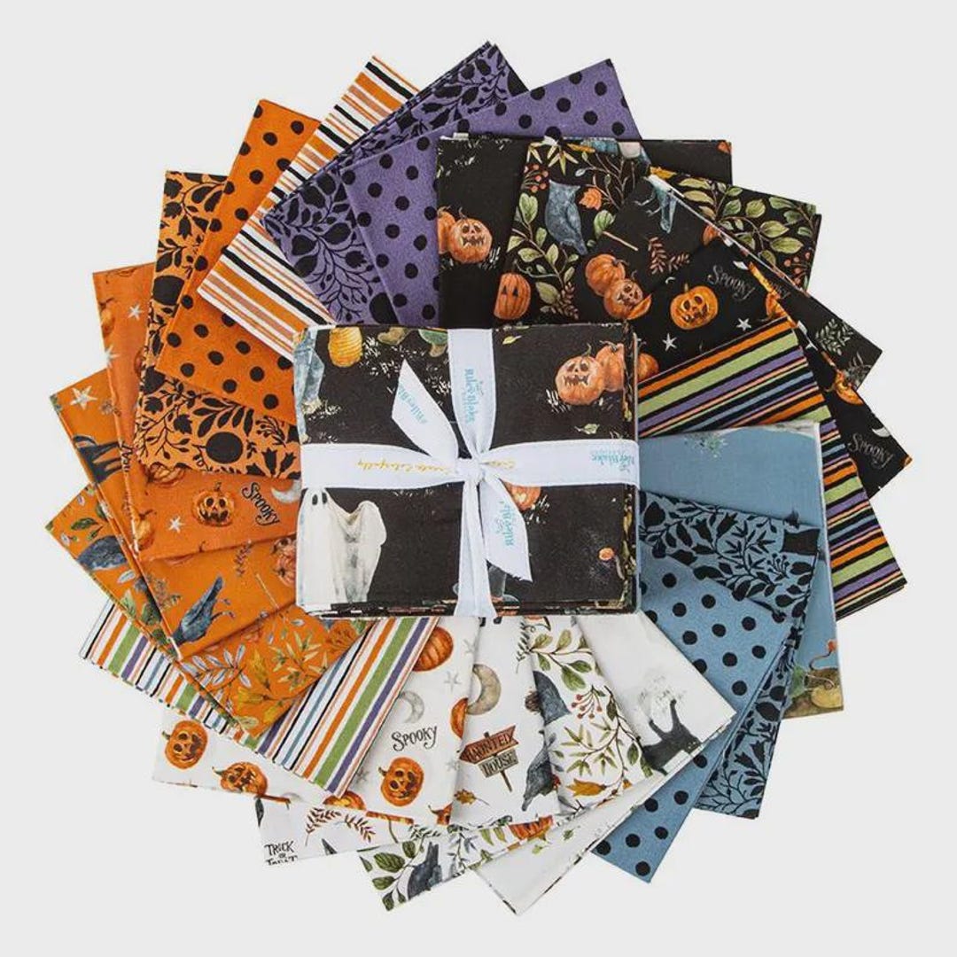 Trick or Treat Halloween Fat Quarter Bundle by Lisa Audit From Riley ...