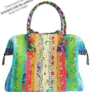 Big Katahdin Tote Sewing Pattern and Includes 2 Pre-bent Stays- From Aunties Two-bags, Purses ...