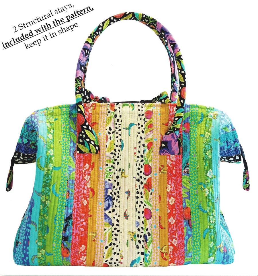 Big Katahdin Tote Sewing Pattern and Includes 2 Pre-bent Stays- From Aunties Two-bags, Purses ...