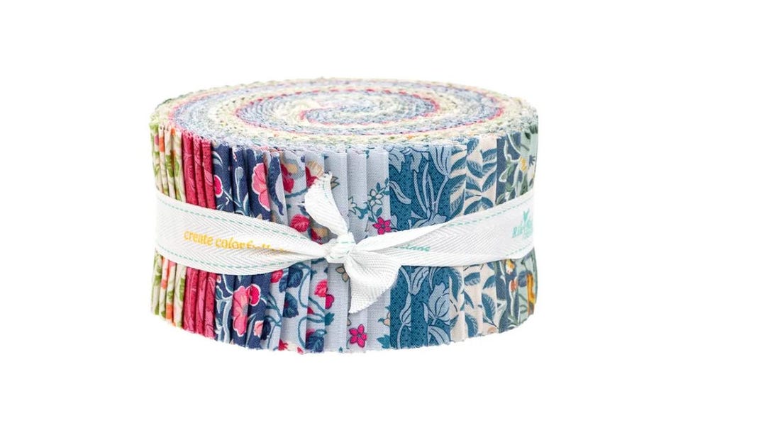 Liberty Craft Garden Jelly Roll 2 5 Inch Strips 40 Pcs Liberty Of