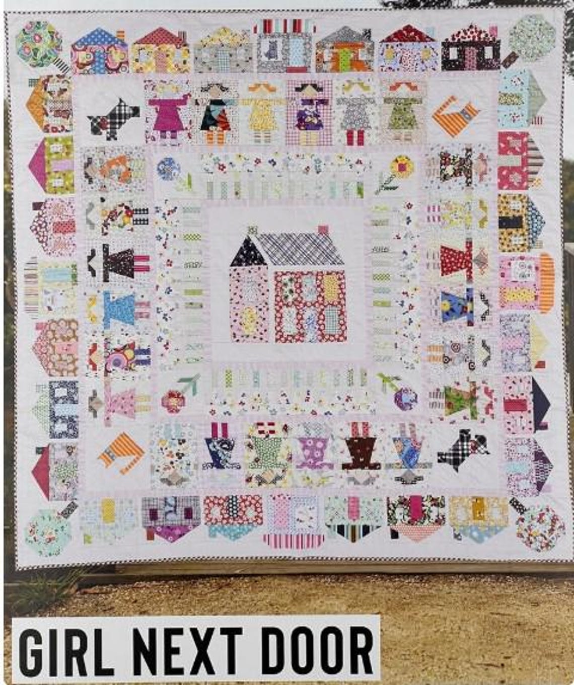 Girl Next Door Pattern - From Jen Kingwell - Inspired by a Collection ...