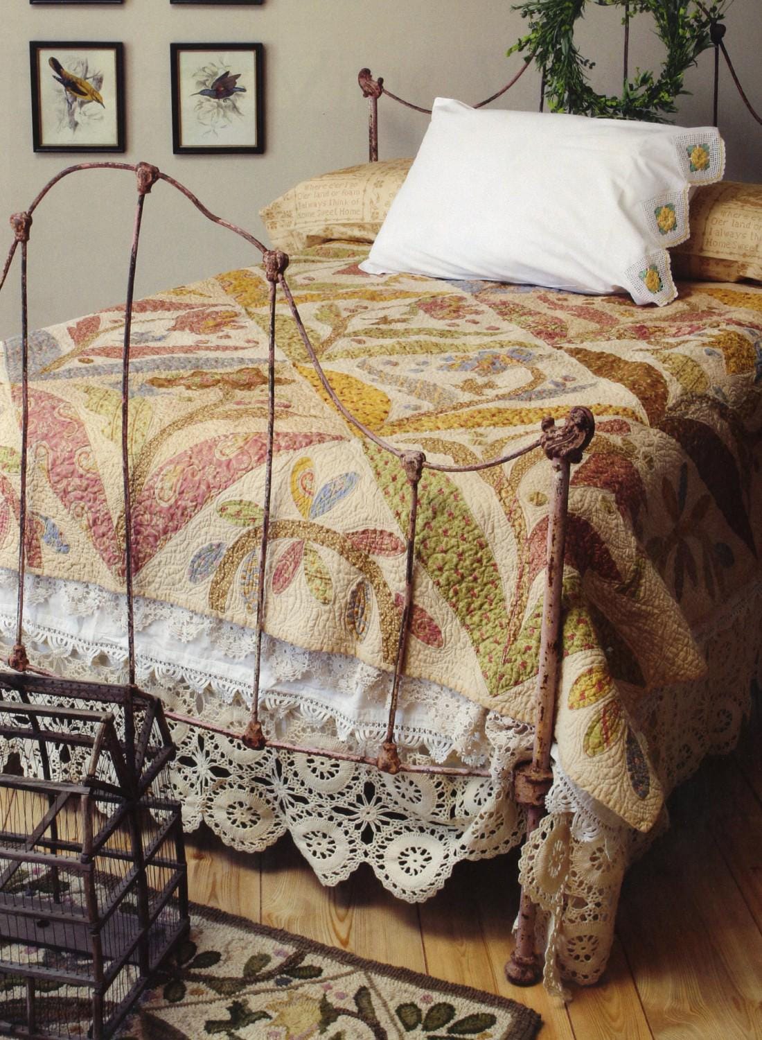 In Full Bloom, by Alma Allen - From Blackbird Designs - Book of 9 Quilt ...