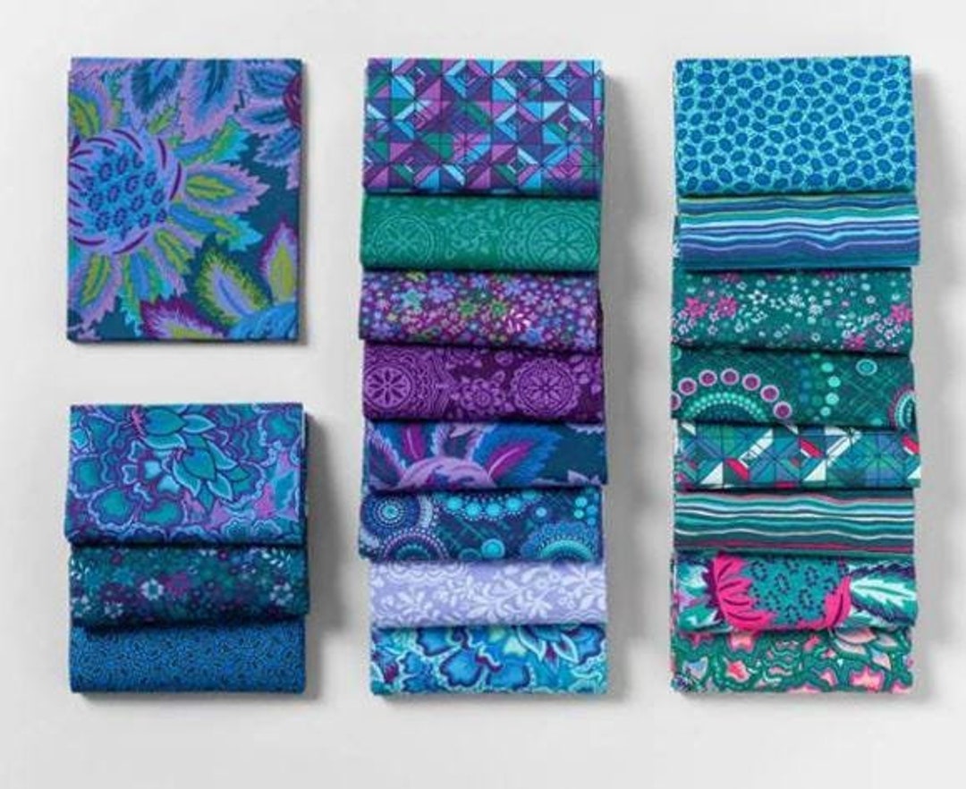 Boundless Rhapsody Modern Prints, HARMONY, Half Yard Bundle, Pre Cut Fabric, 20 Pieces Bright ...