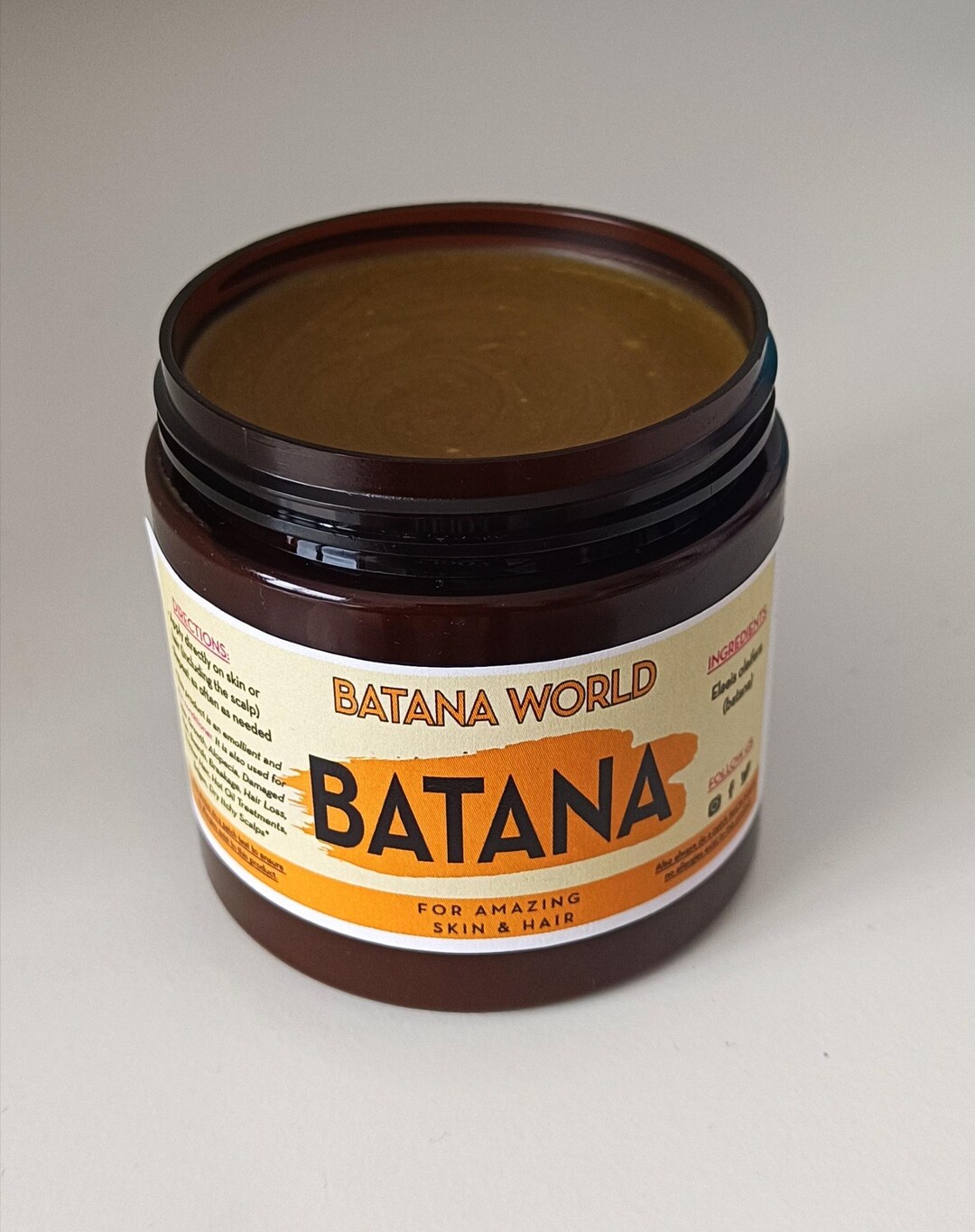 NATURAL BATANA WORLD - Organic Ojon Batana Oil and Ojon Batana - Etsy
