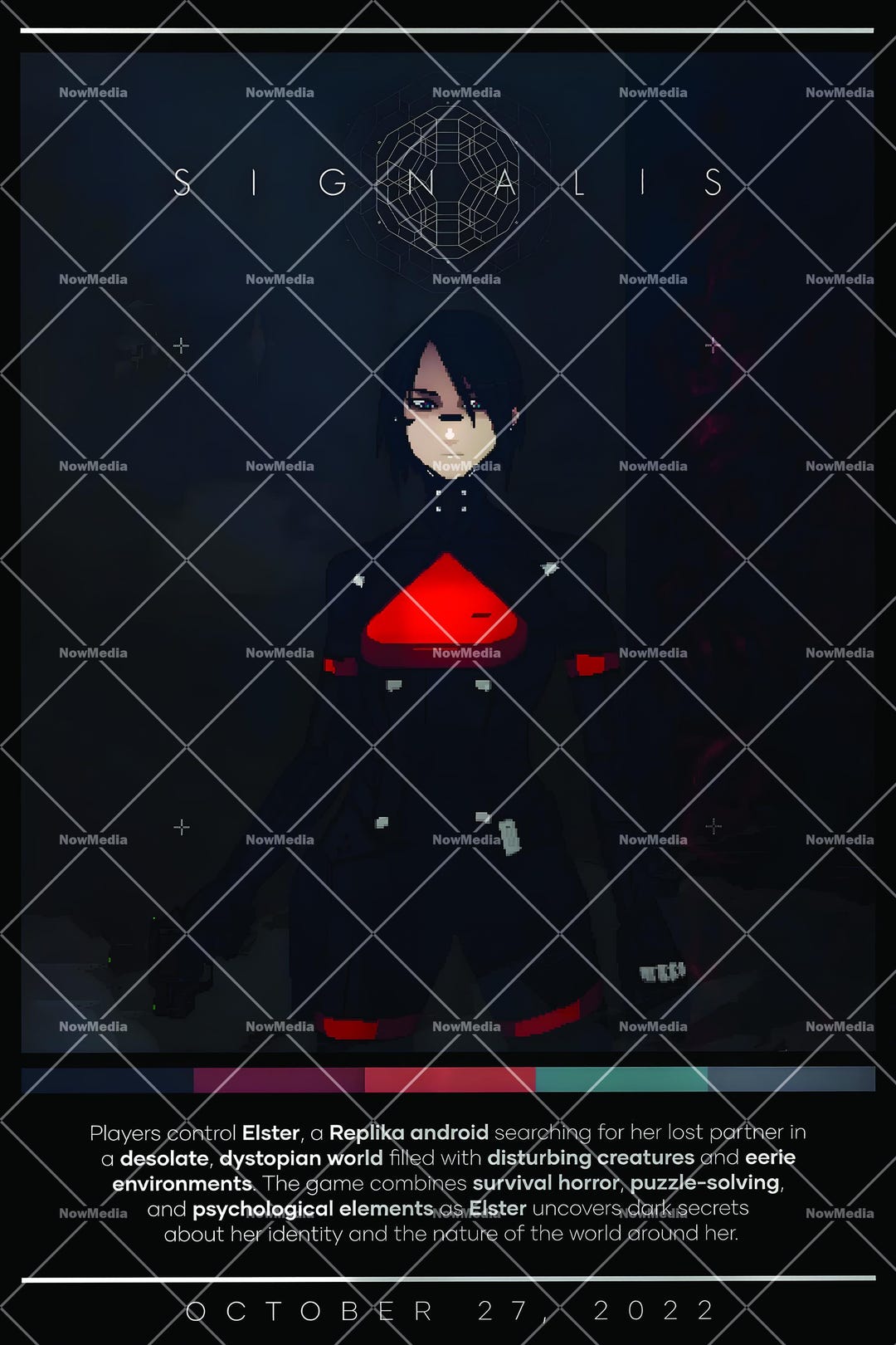 Signalis Poster | SIGNALIS Video Game Poster | Gaming Poster - Digital ...