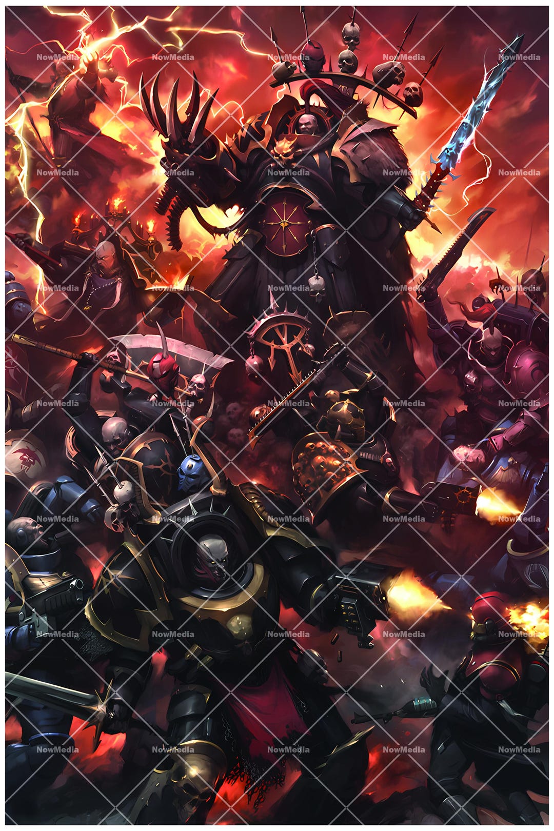 Vigilus Ablaze and Codex Heretic Astartes Poster - Digital Download ...