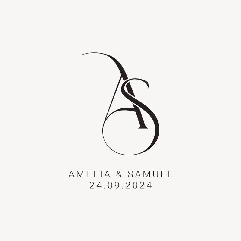 Wedding Monogram - Etsy
