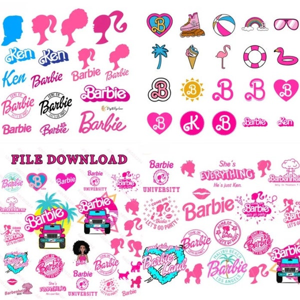 Barbie Svg - Etsy