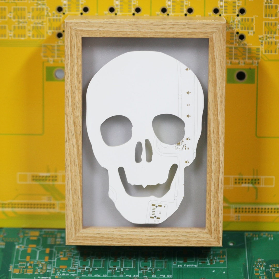 Ghost Circuit Board Art,halloween Gift,skeleton Light,circuit Boardart ...