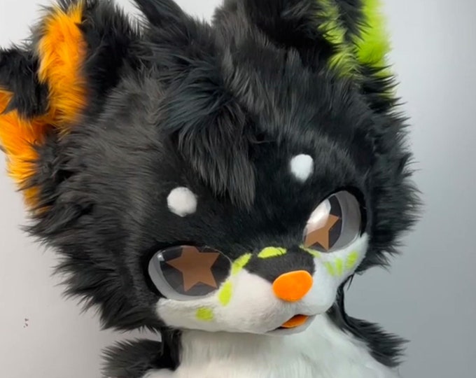 Fursuit Premade Dog Mutt Mini Partial - Etsy