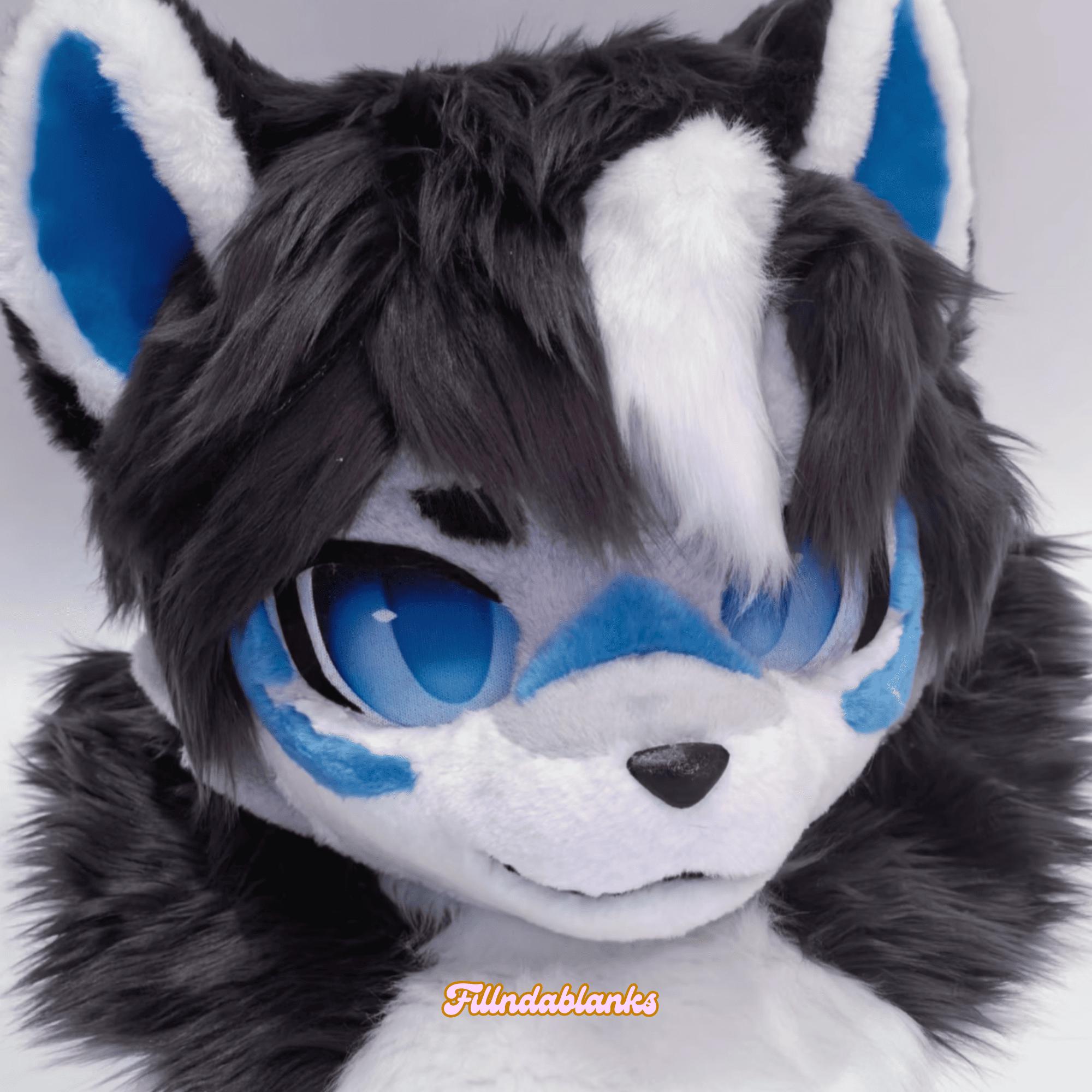 Custom Fursuit Head, Kenomo Theme Party, Fursuit Mask, Fantasy Creature ...