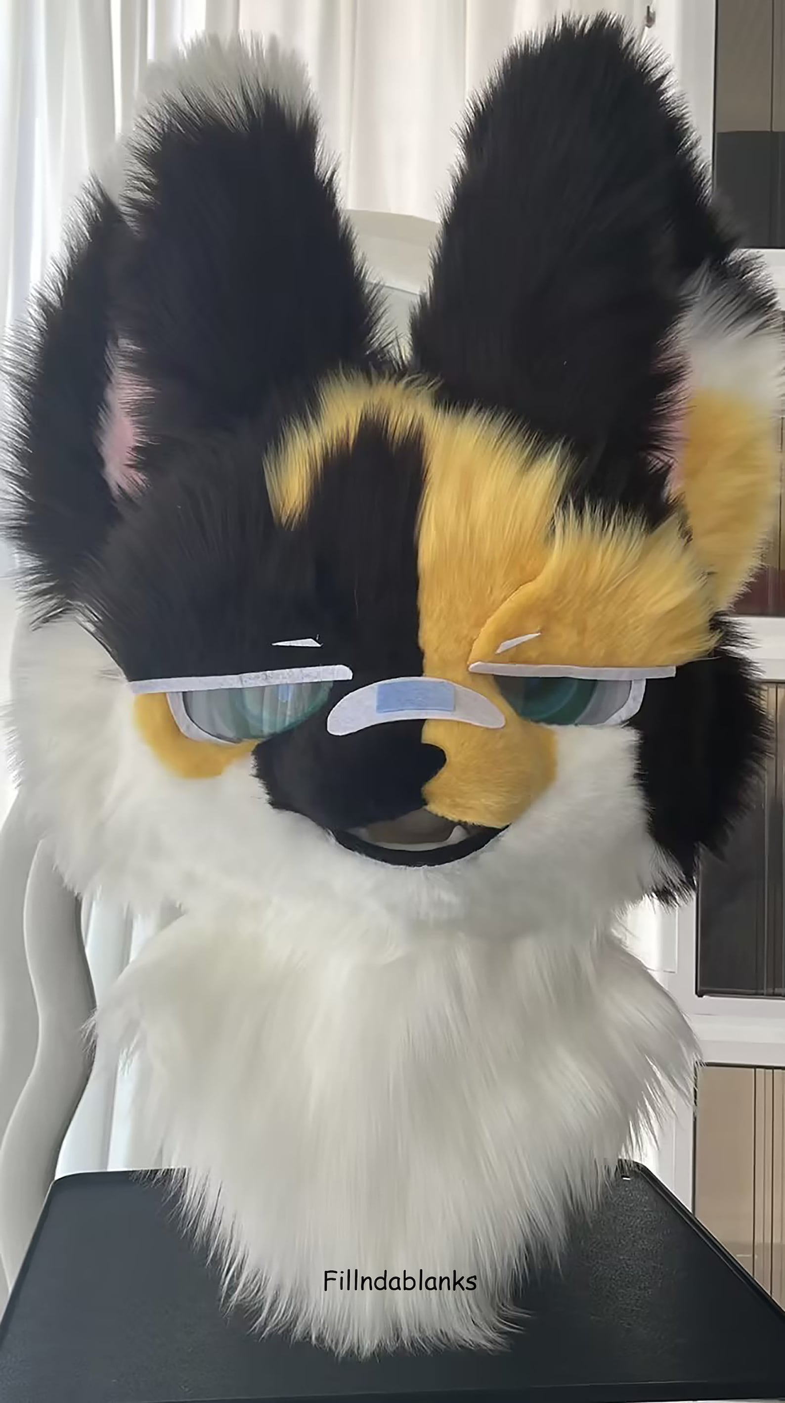 Fursuit Head, Double Beast,fursuit,furry Suit, Christmasfursuit ...