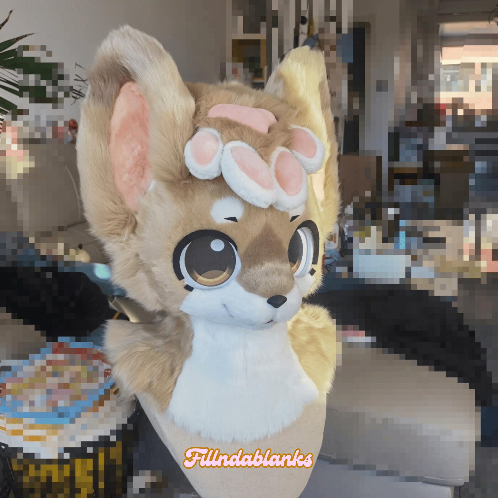 Interstellar Pudding Dog Fursuit Head, Custom Fursuit Head, Kenomo ...