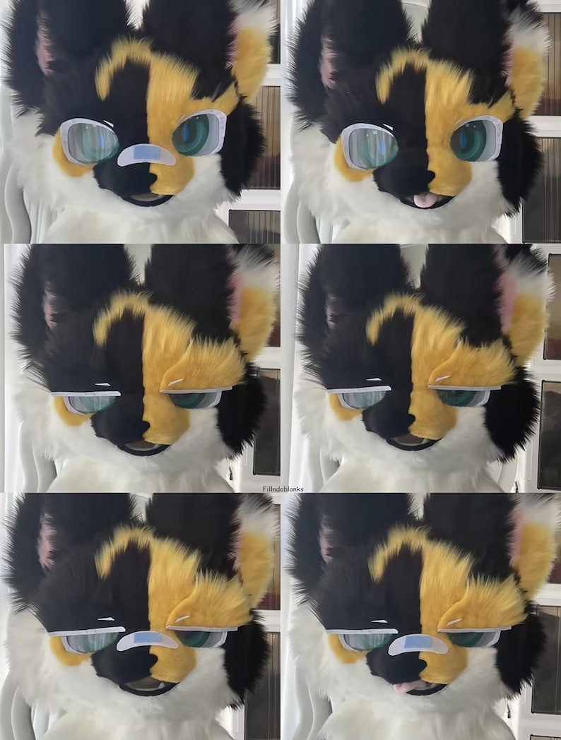 Fursuit Head, Double Beast,fursuit,furry Suit, Christmasfursuit ...