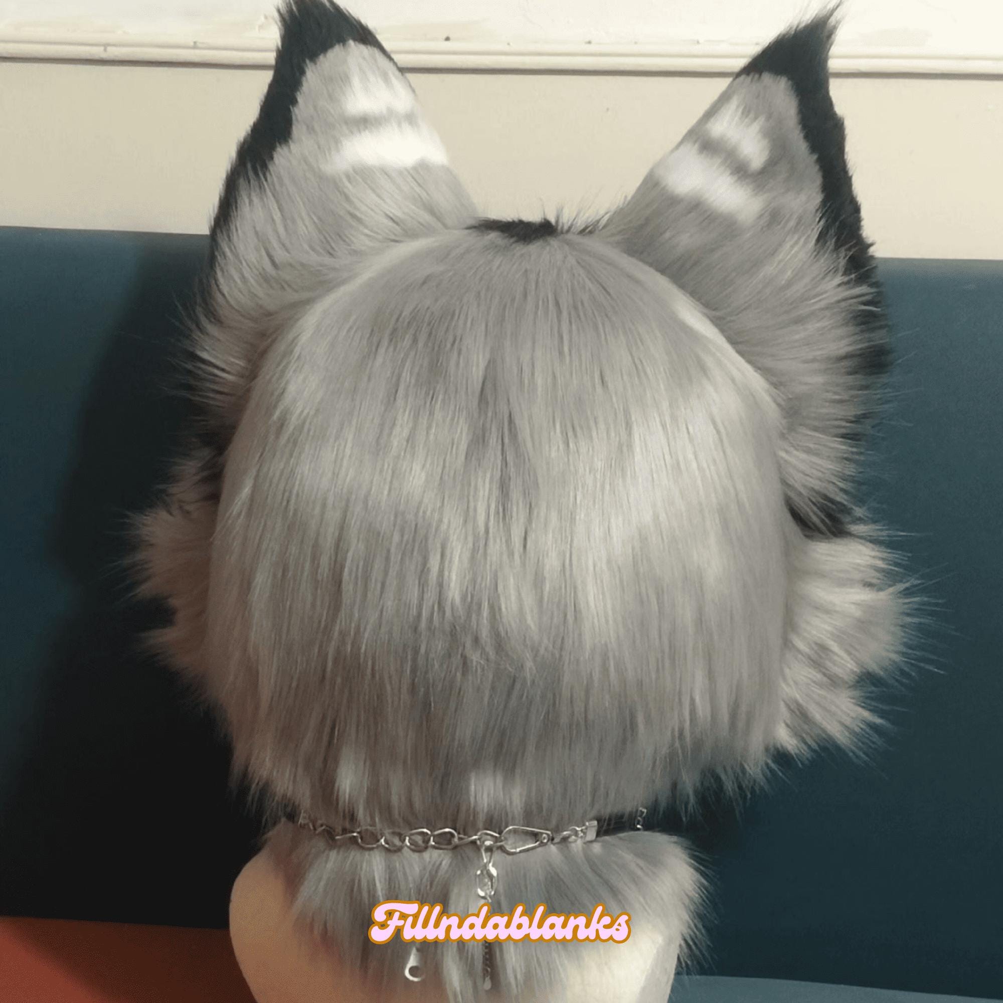 Evil Devil Wolf Fursuit Head, Custom Fursuit Head, Kenomo Theme Party ...