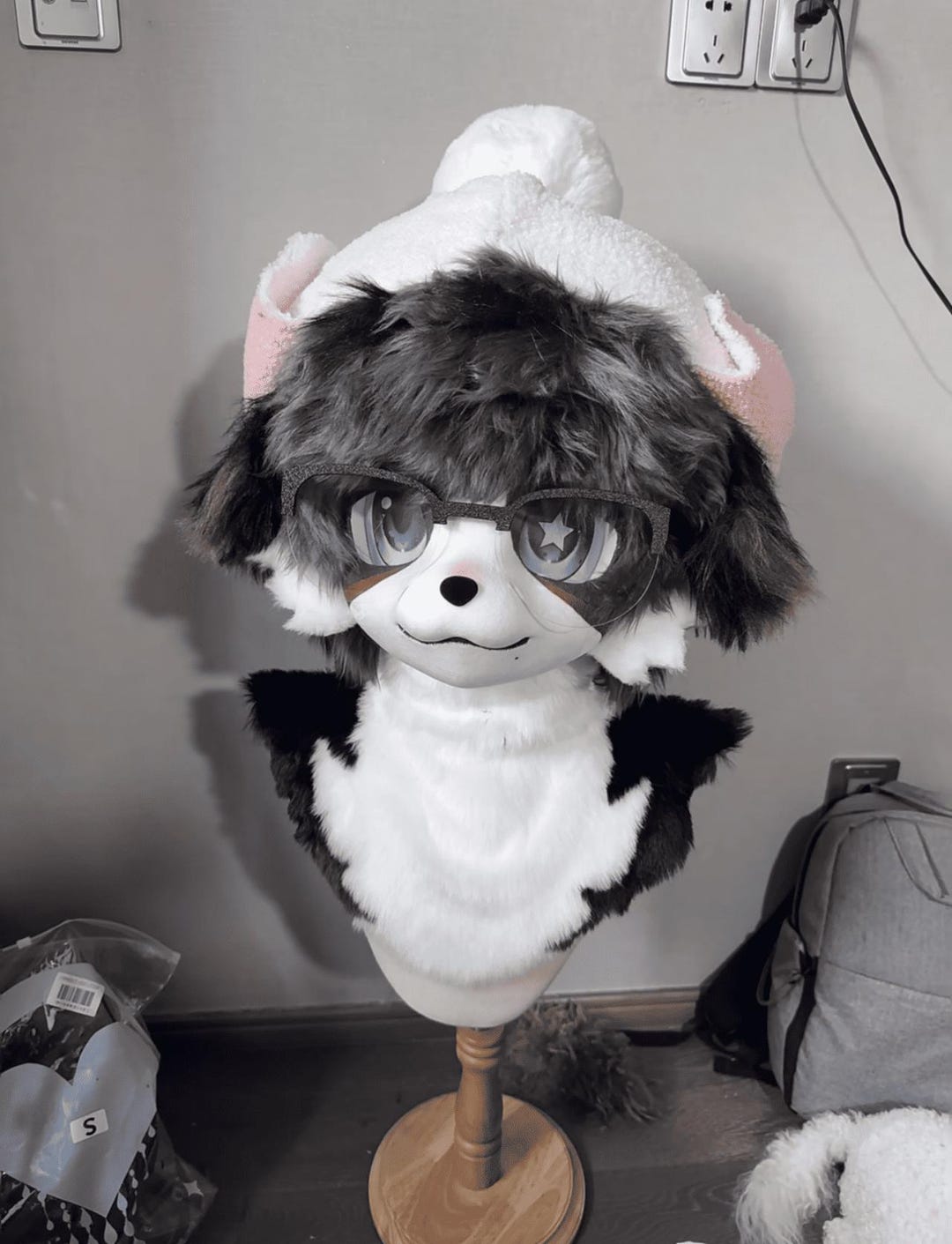 Custom Fursuit Head, Kenomo Theme Party, Fursuit Mask, Fantasy Creature ...