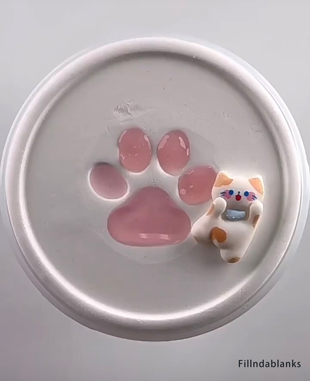 Cat Claw Slime, White Slime, Clay Slime, Stress Relief Slime, Fluffy ...