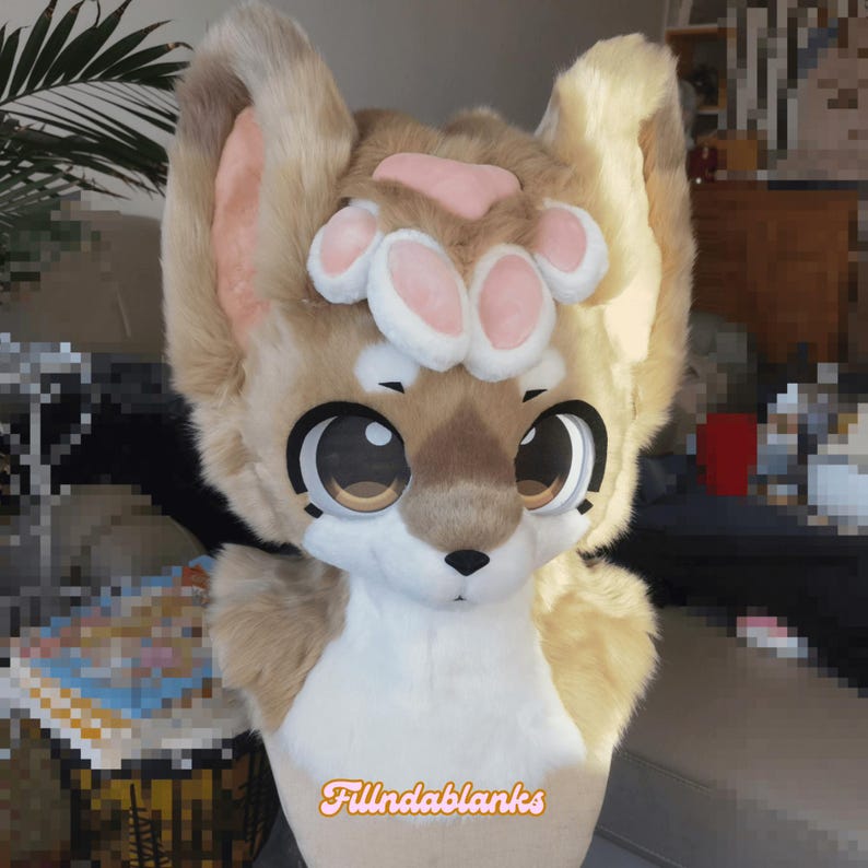 Interstellar Pudding Dog Fursuit Head, Custom Fursuit Head, Kenomo ...