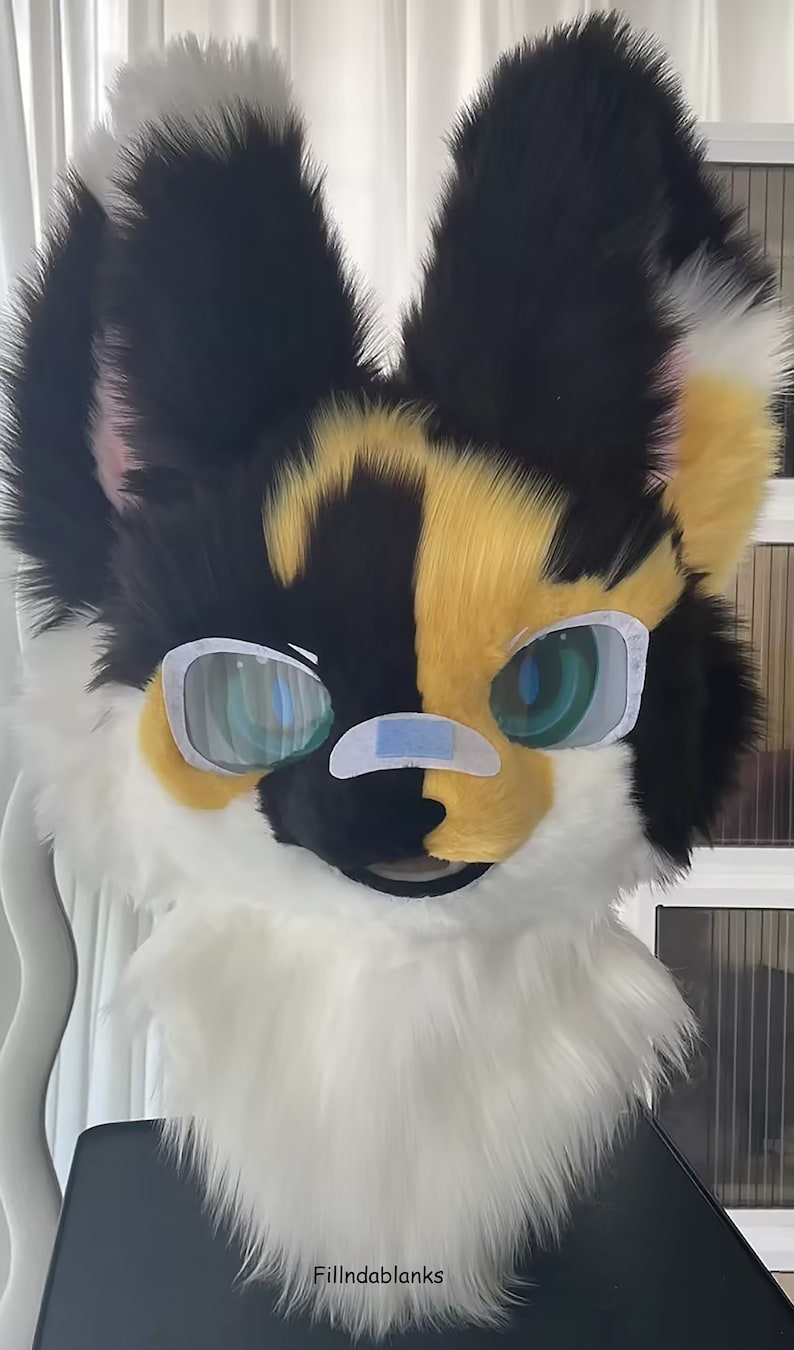Fursuit Head, Double Beast,fursuit,furry Suit, Christmasfursuit ...
